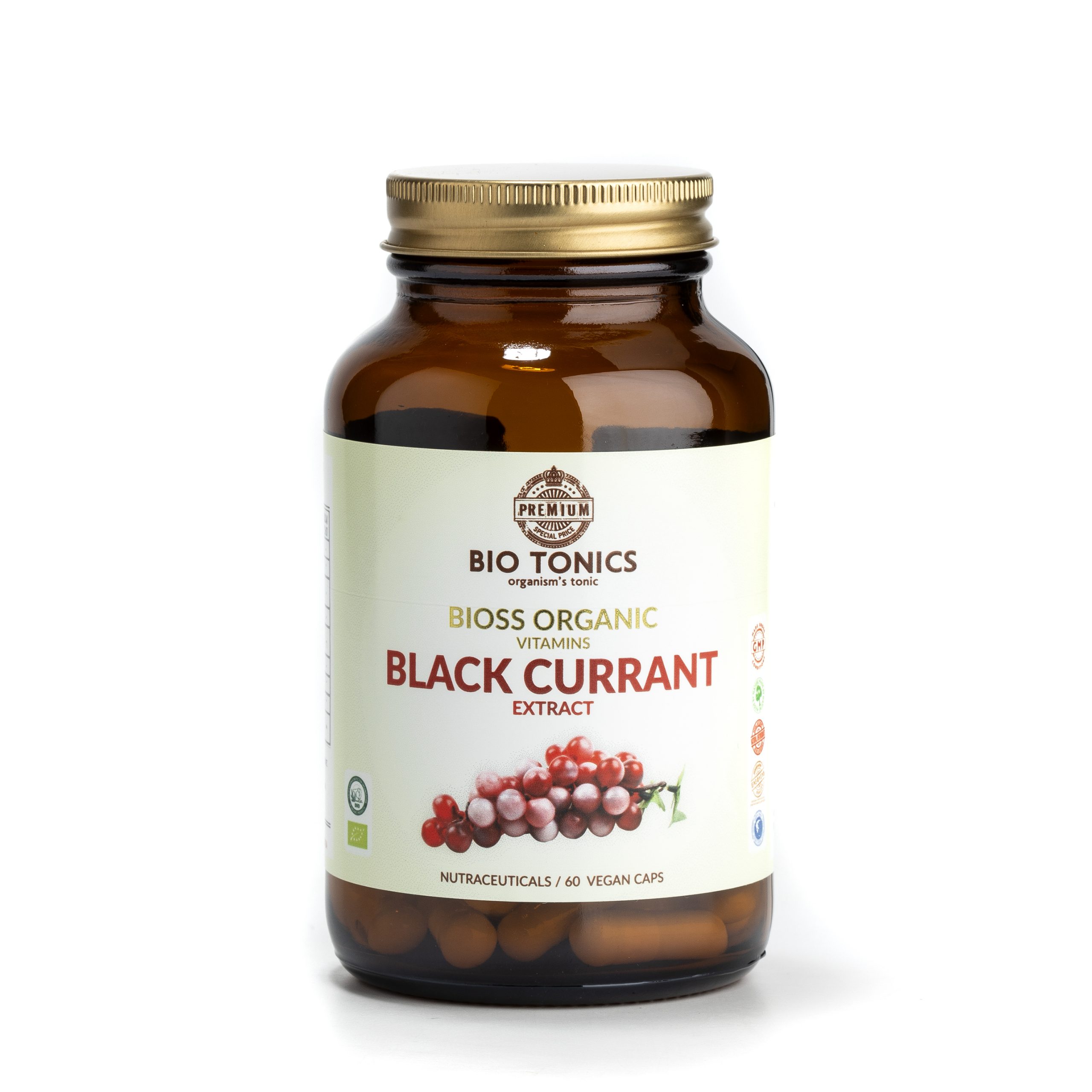 BIO TONICS BIOSS ORGANIC - BLACK CURANT EXTRACT